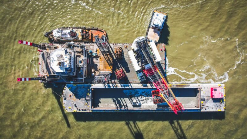 DB Avalon Hybrid Dredge | Curtin Maritime Tug & Barge Services