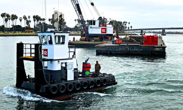 Truckable Push Boat Tug | Baby T | Curtin Maritime, Corp. | Tug & Barge