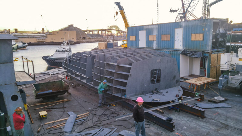 Vessel Design Build & Fabrication | Tugboat Bernardine C | Curtin Maritime