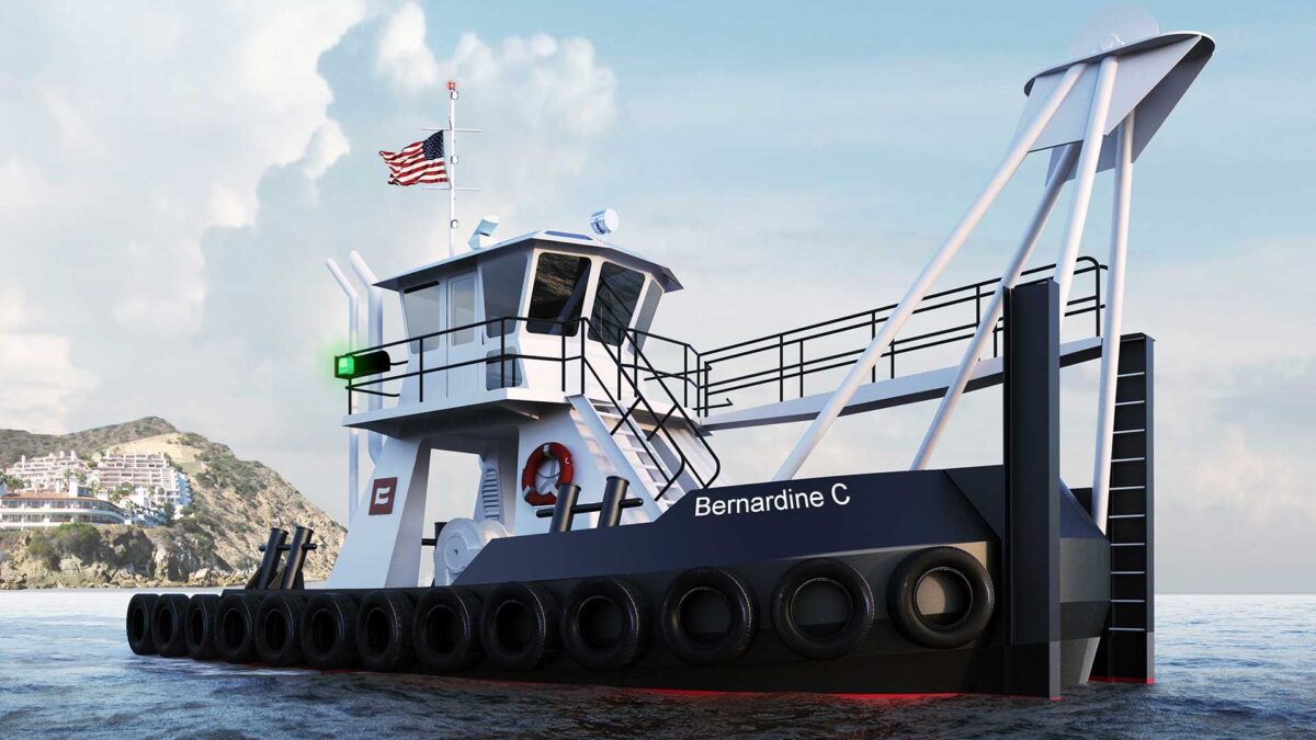 Vessel Design Build & Fabrication | Tugboat Bernardine C | Curtin Maritime